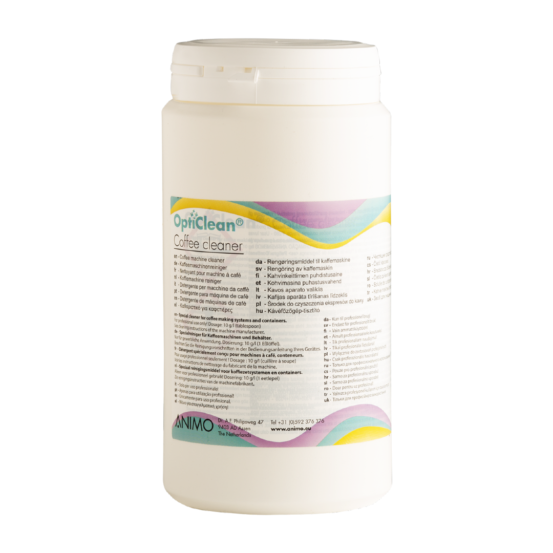 OptiClean - Animo Rensemiddel pulver 1 kg dåse - CoffeeJoy.dk